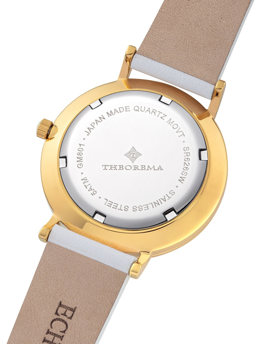 Quartz Luminara Theorema - GM-807-2 | Gold | – Theorema Watches